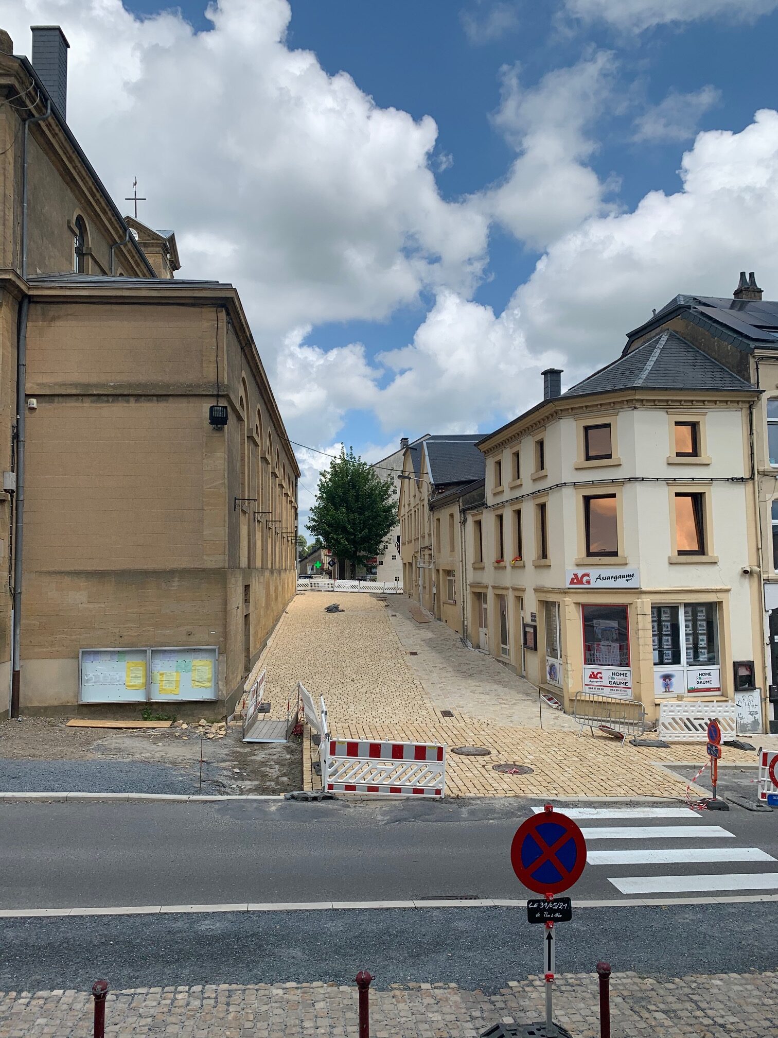 Reprise des travaux de la Grand-Place de Virton - 04/2021 - Trema ...